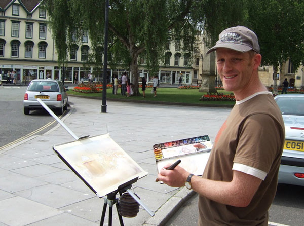 Alpha Painting Holidays - Tutors - Paul Weaver